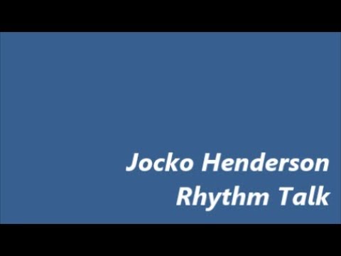 Jocko Henderson - Rhythm Talk Bassline Cover - YouTube