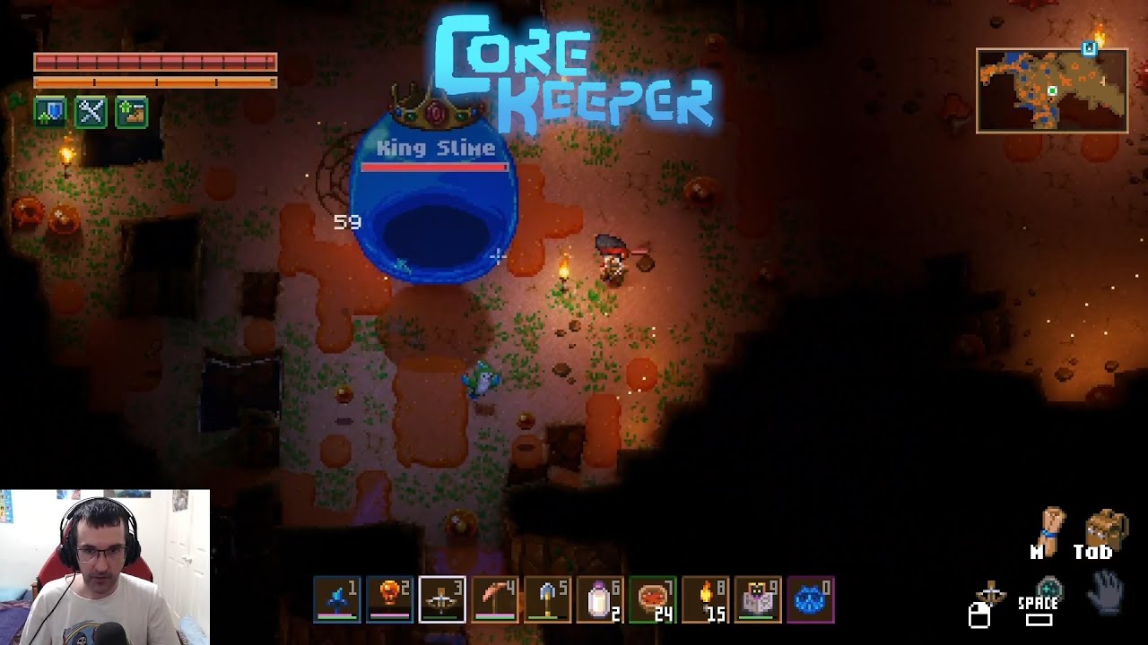 Core keeper HM Ep 4: King Slime - YouTube