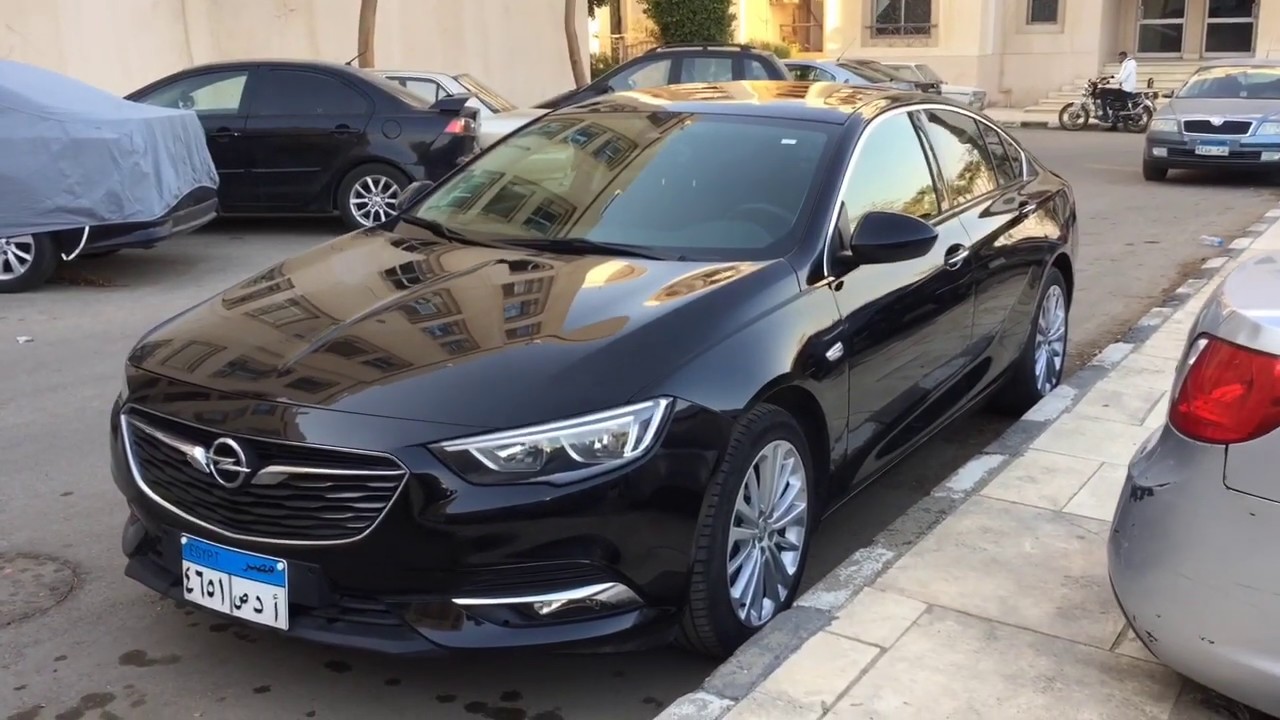 أوبل انسيجنيا جراند سبورت هاي لاين كسر زيرو 2019 شامله مصفحة الموتور Opel Insignia 2019