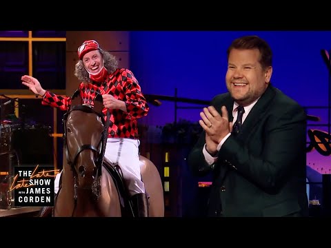The Big Boss Dressed Up as a Jockey