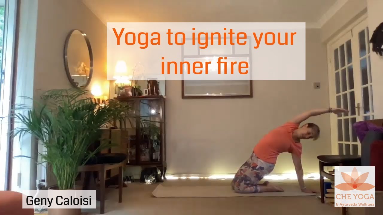 Yoga to ignite your inner fire - YouTube