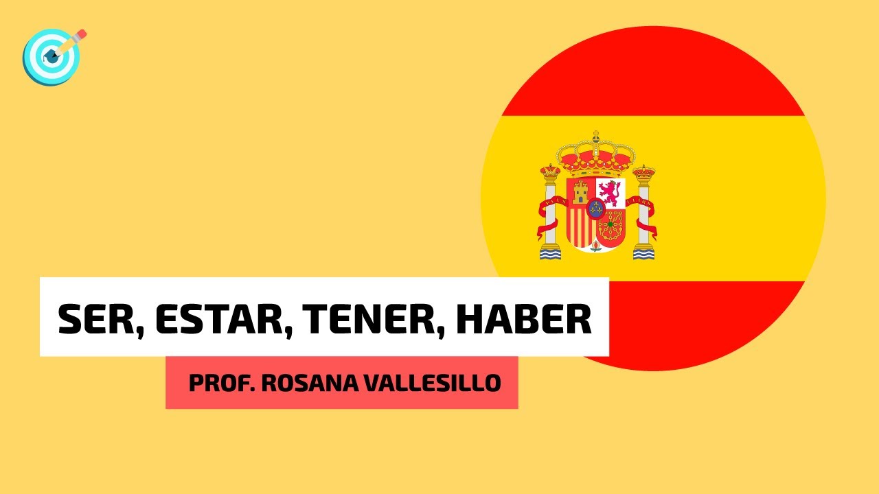 Espanhol - Ser, Estar, Tener, Haber - YouTube