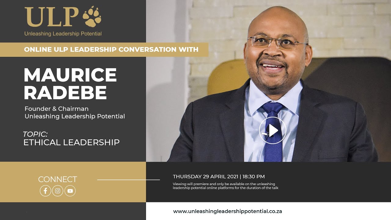 Ethical Leadership - Maurice Radebe - YouTube