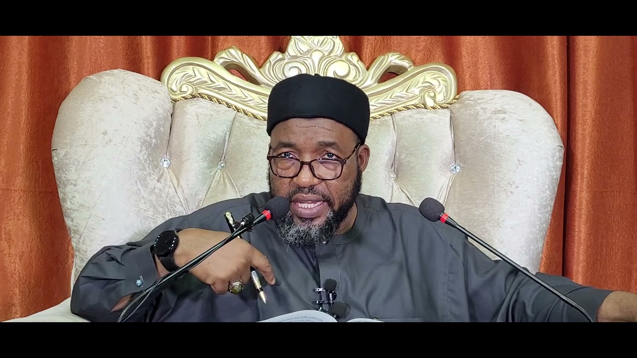 33.GORON SALLAH NA AL-FAWA'ID DAGA BAKIN SHEIKH USMAN ABUBAKAR ABUL HUSNAIN - YouTube