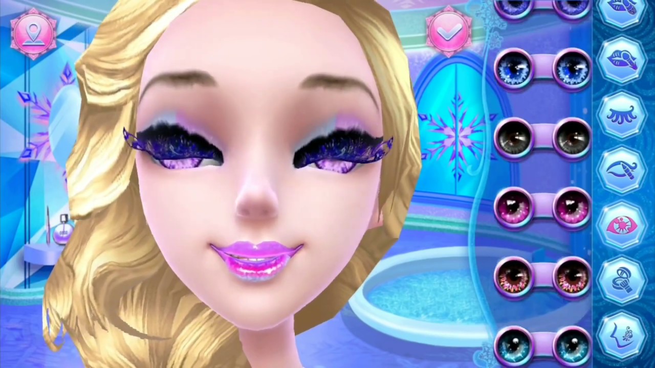 Fun Kids Care Games Ice Princess Makeup Makeover Spa Beauty Salon & Pet ...