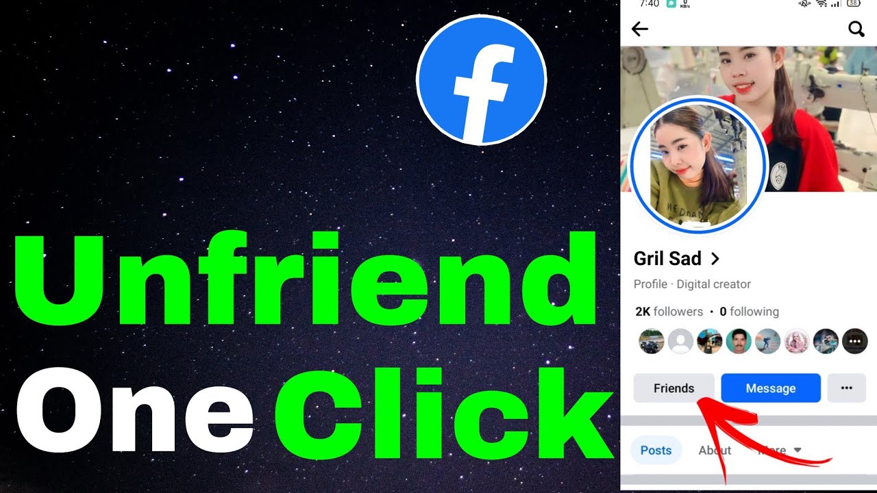 how to unfriend on Facebook in one click | unfriend people on Facebook ...