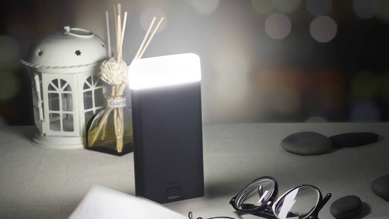 Rock Light Stone Power Bank - YouTube