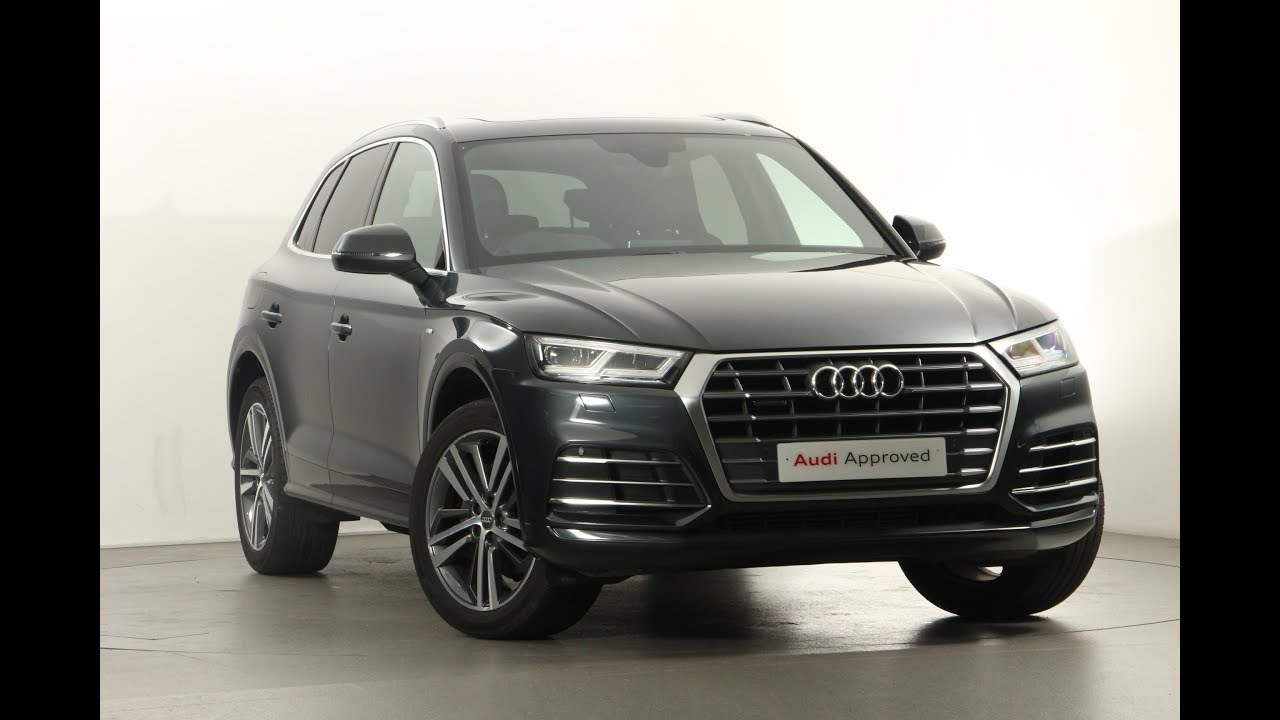 KK18VLC AUDI Q5 TFSI QUATTRO S LINE GREY 2018, Derby Audi - YouTube