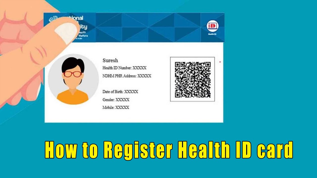 How to Register Health ID card online | Mobile | Health ID card ...