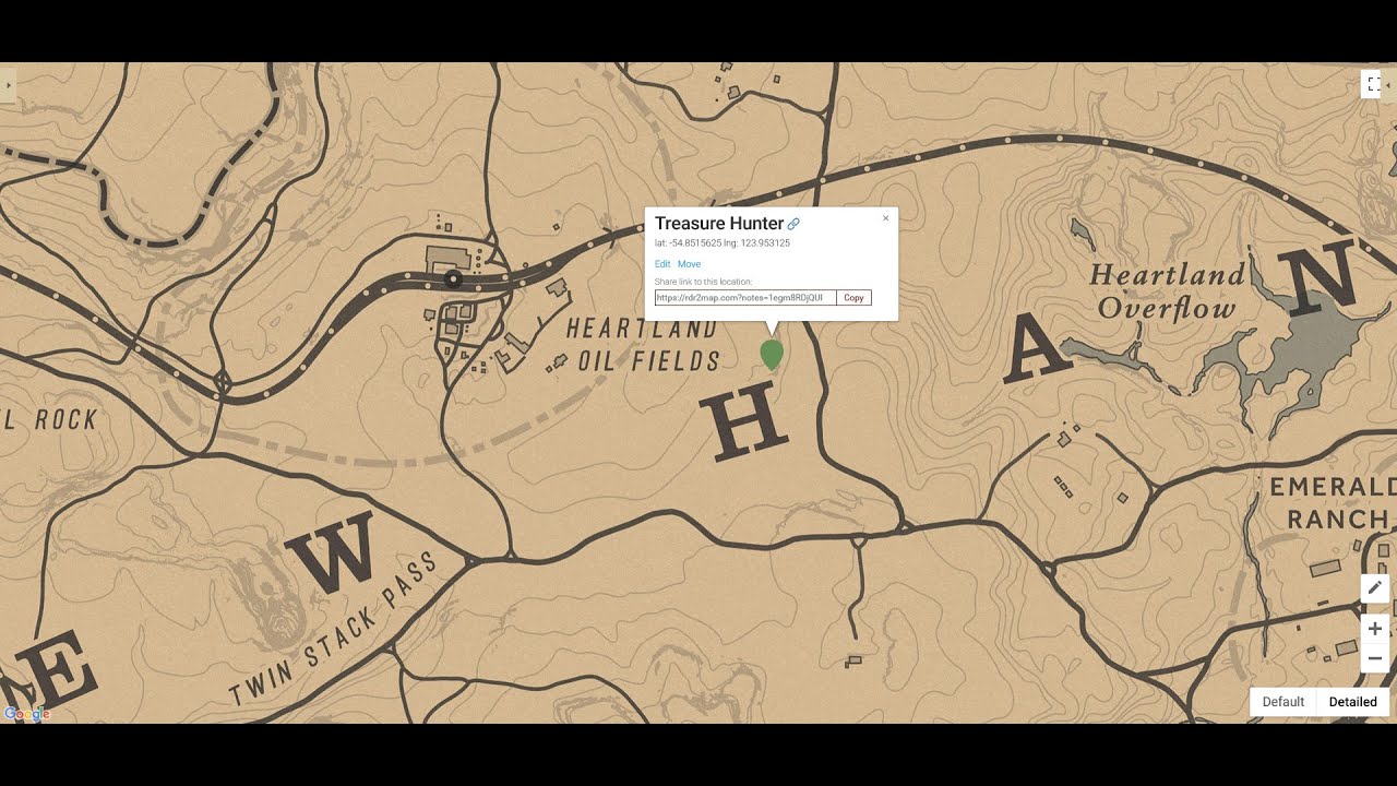 Red Dead Online: Treasure Hunter Location, Heartland Oil Fields - YouTube