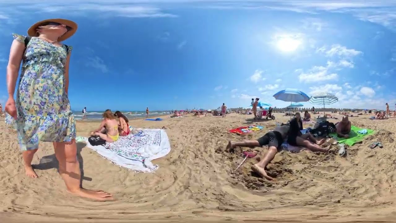 Beach La Marina | VR 360° Beach Walk | Discover the Best Beaches | 04 ...