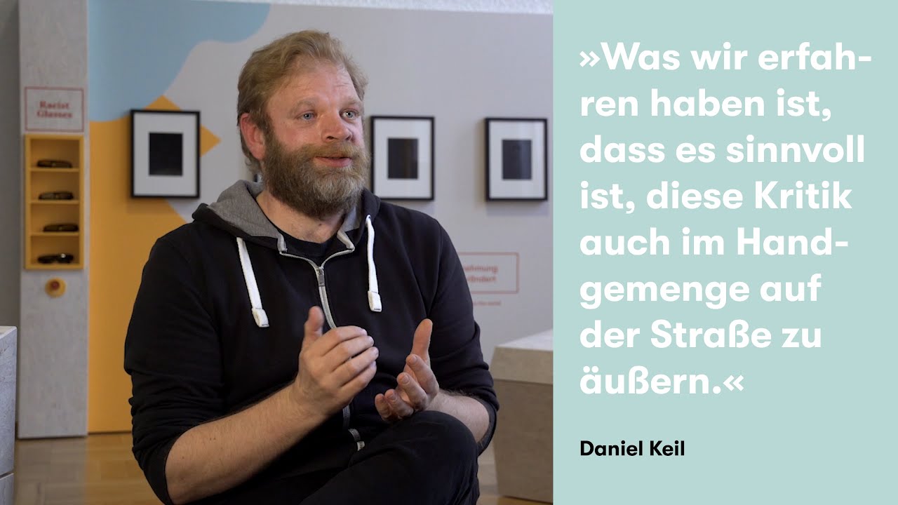 Daniel Keil im Interview zur Sonderausstellung "Das Gegenteil von Gut ...