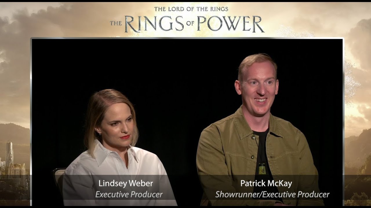 Lord of the Rings: The Rings of Power EP Lindsey Weber & Showrunner Patrick McKay L.A. interview ...