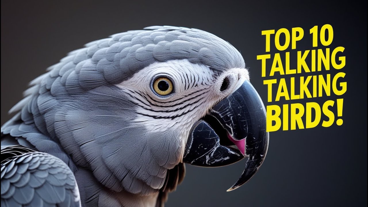 "Birds That Talk: Top 10 Parrots with Amazing Vocabulary" - YouTube