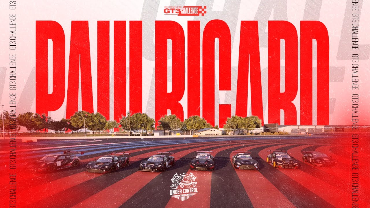UNDER CONTROL RACING - 1EV - PAUL RICARDO - GT3 - PC # ...