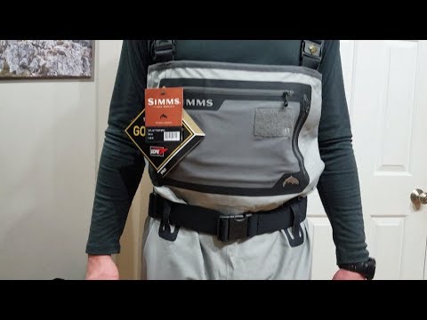 Simms G3 Guide Waders Open Box Review - YouTube