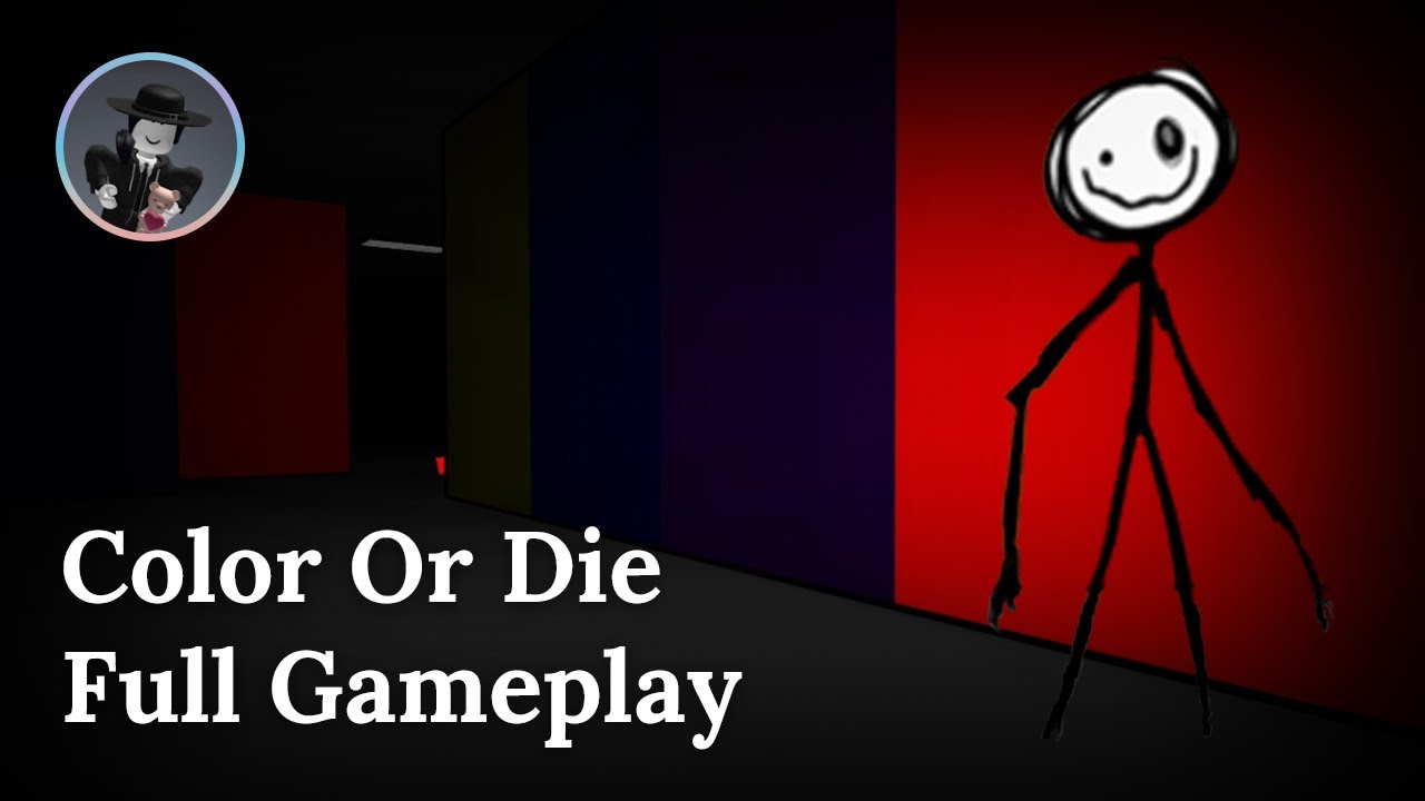 [ROBLOX] Color or Die - Full Walkthrough (No Commentary) - YouTube