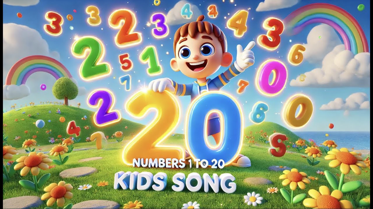 🍄🎮 Numbers 1 to 20 Kids Song | Learn Counting with Fun Super Mario ...