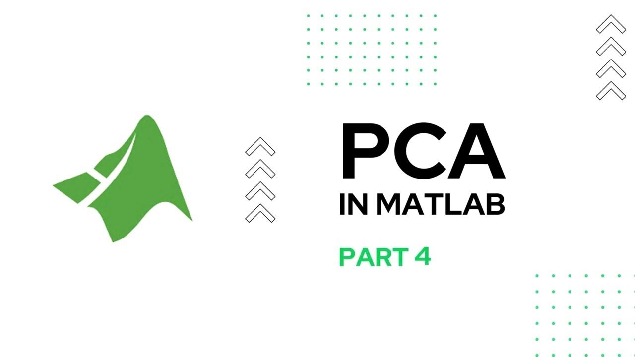 Principal Component Analysis (PCA) in MATLAB - YouTube