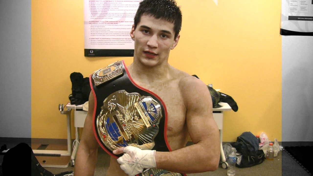 Ryan Cafaro wins the 155lb belt.mov - YouTube
