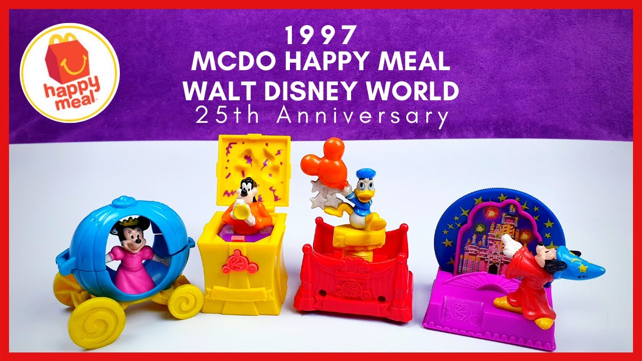 Throwback Happy Meal Thursday: 1997 Mcdo Happy Meal Walt Disney World ...