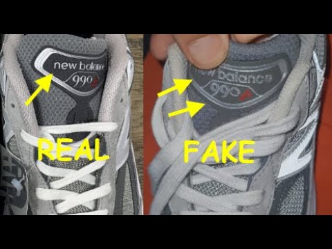 New Balance 990 V6 real vs fake. How to spot fake New Balance 990 sneakers made in USA