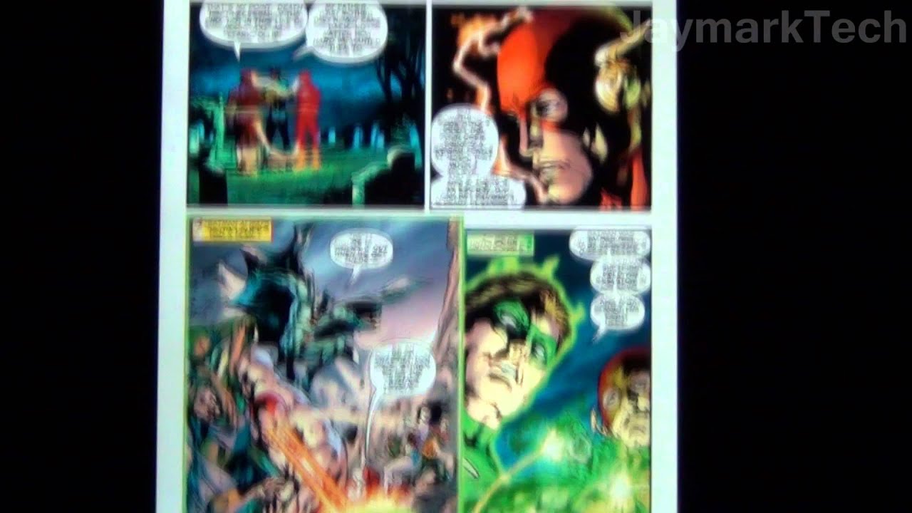 Amazon Kindle Fire- Comic Books by Comixology - YouTube