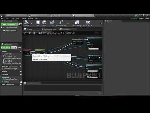 Unreal Engine OpenCV VideoCapture Postprocess - YouTube