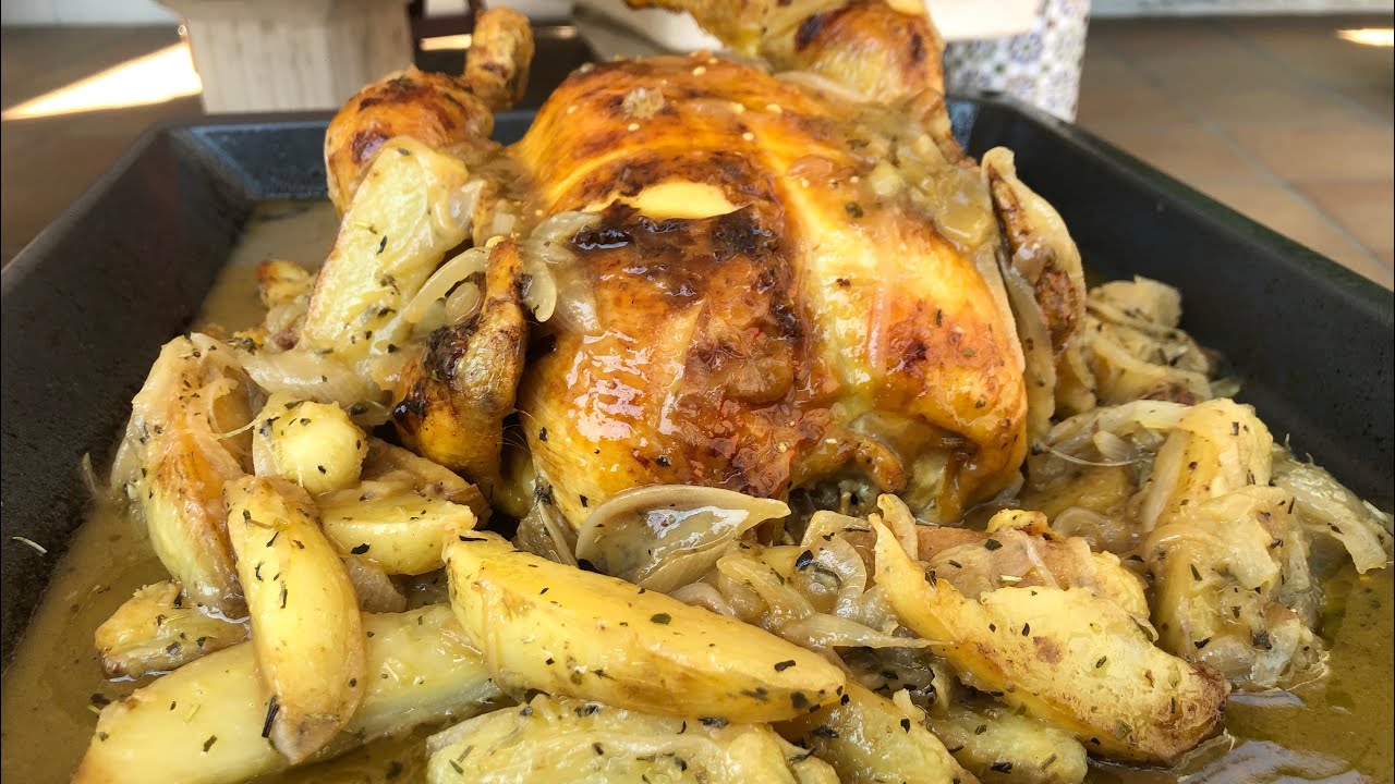 BANDEJA DE POLLO A LA CERVEZA!🍗🍺 - YouTube