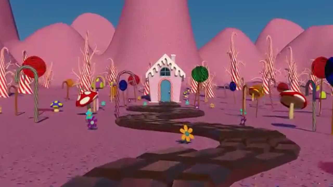 Candyland 3D animation - YouTube
