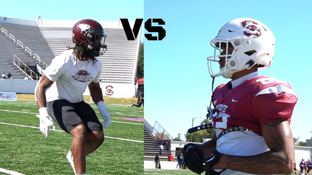 Thrilling MEAC Matchup Between Preseason 1 & 2 I SC State vs NC Central ...