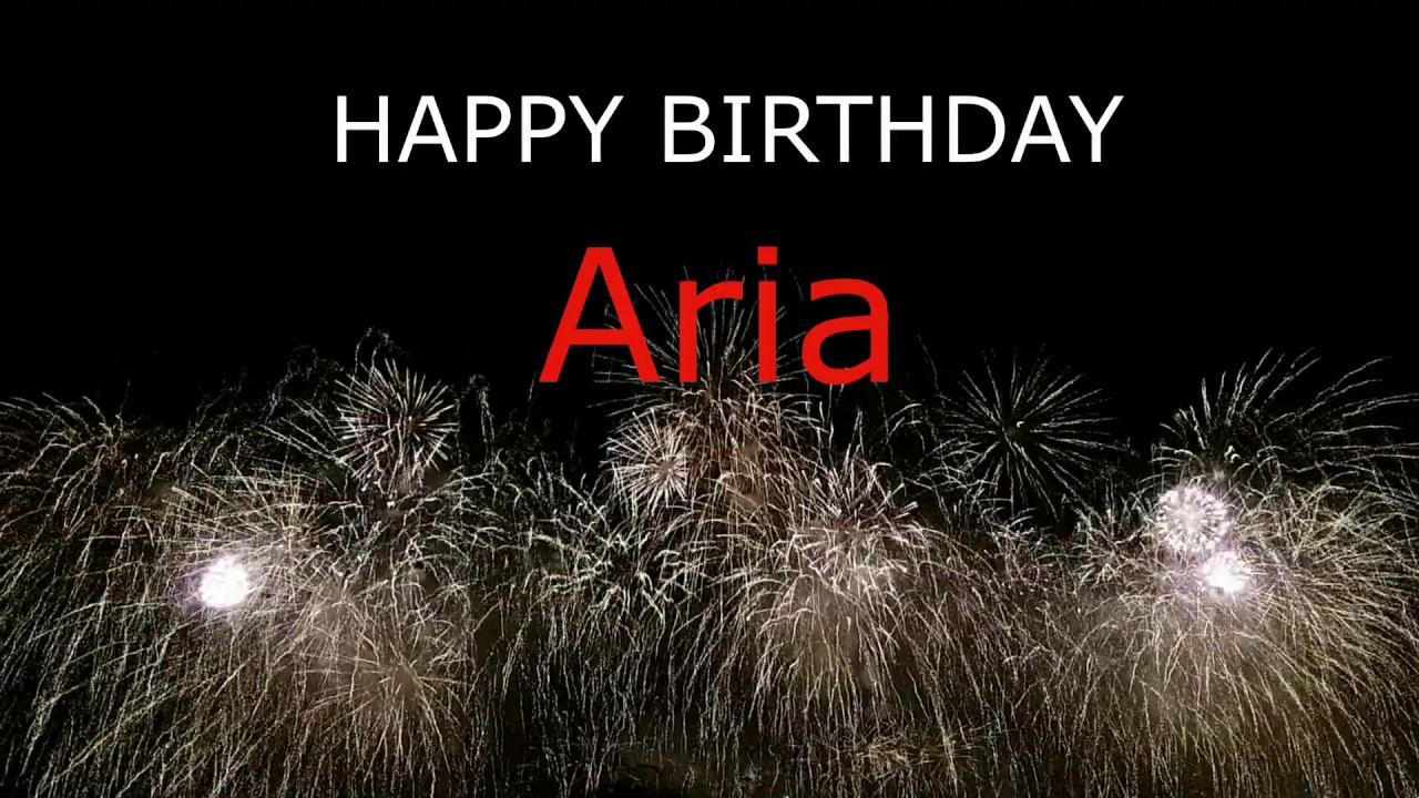It's Aria's Birthday HOORAY! - YouTube