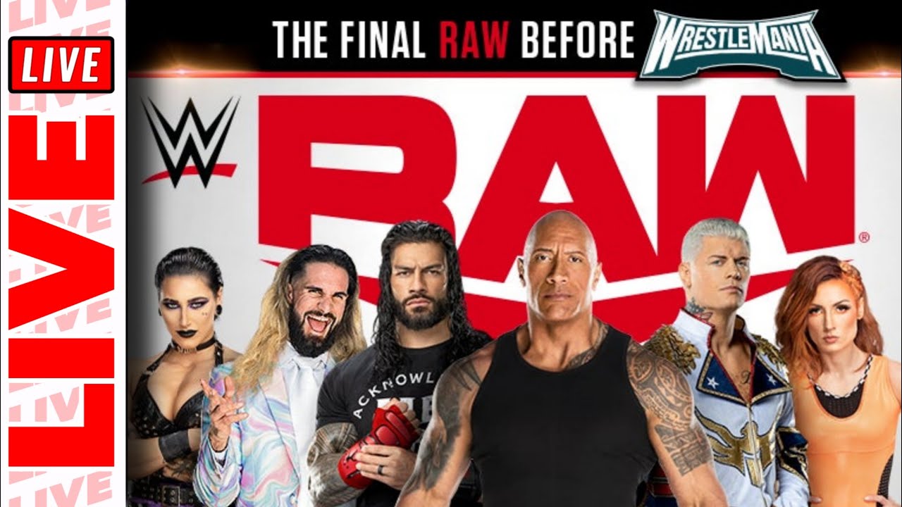 🔴 WWE RAW Live Stream | Rock, Roman Reigns, Cody Rhodes & Seth Rollins ...