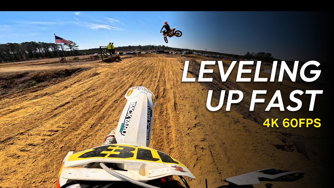 Two Riders, One Sand Track: Motocross Action - YouTube