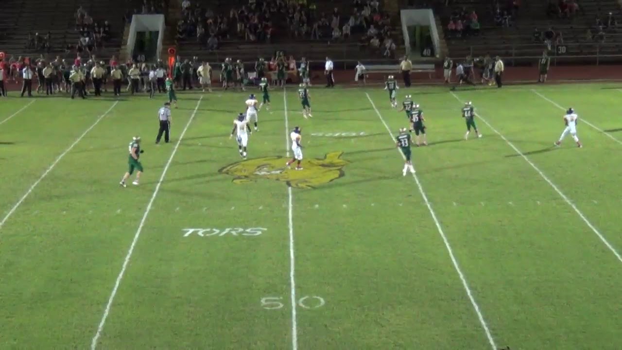 Galveston Ball High School Football vs SFHS 10 11 2013 - YouTube