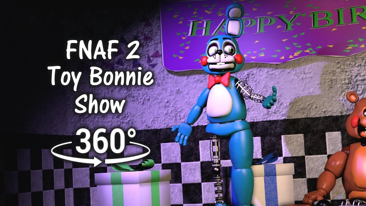 360°| Toy Bonnie testing show 1987 [FNAF/SFM] (VR Compatible) - YouTube
