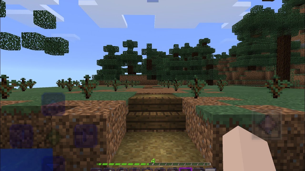 Minecraft 4. bölüm Ladin ağaç 🌲 yerim - YouTube