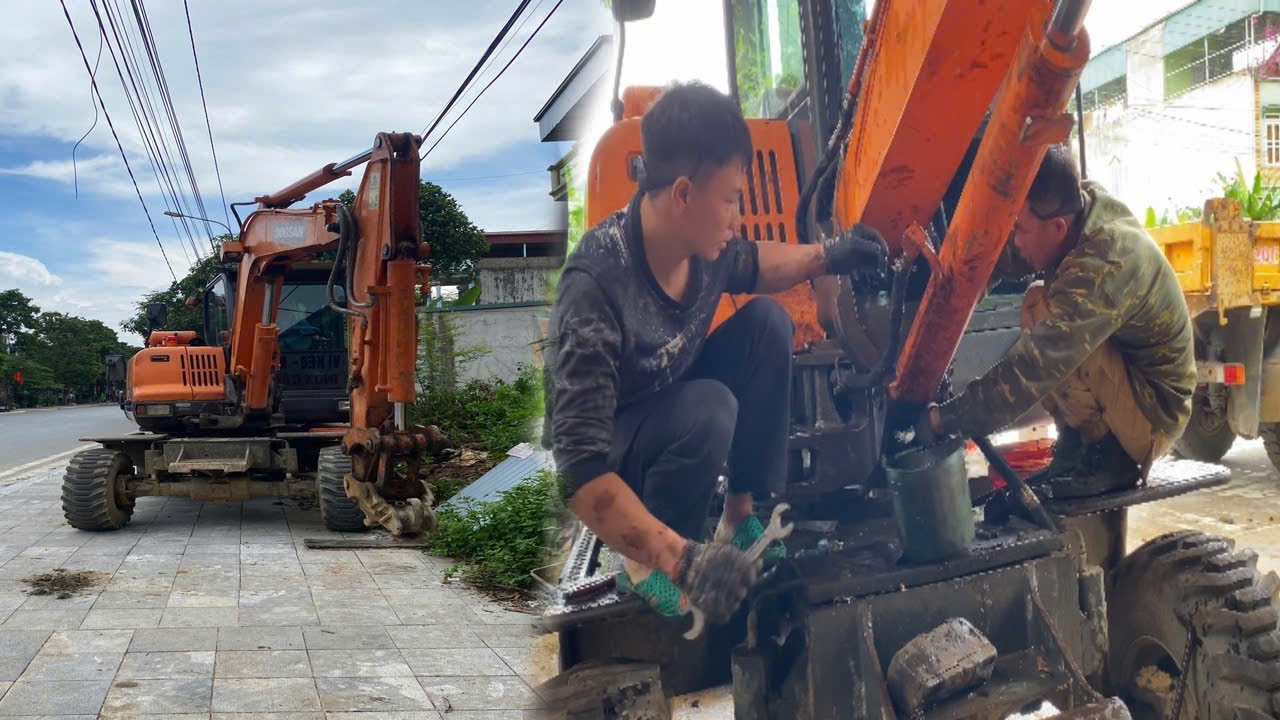 Repairing and Maintaining Excavators - Restore Loose Excavator Boom ...