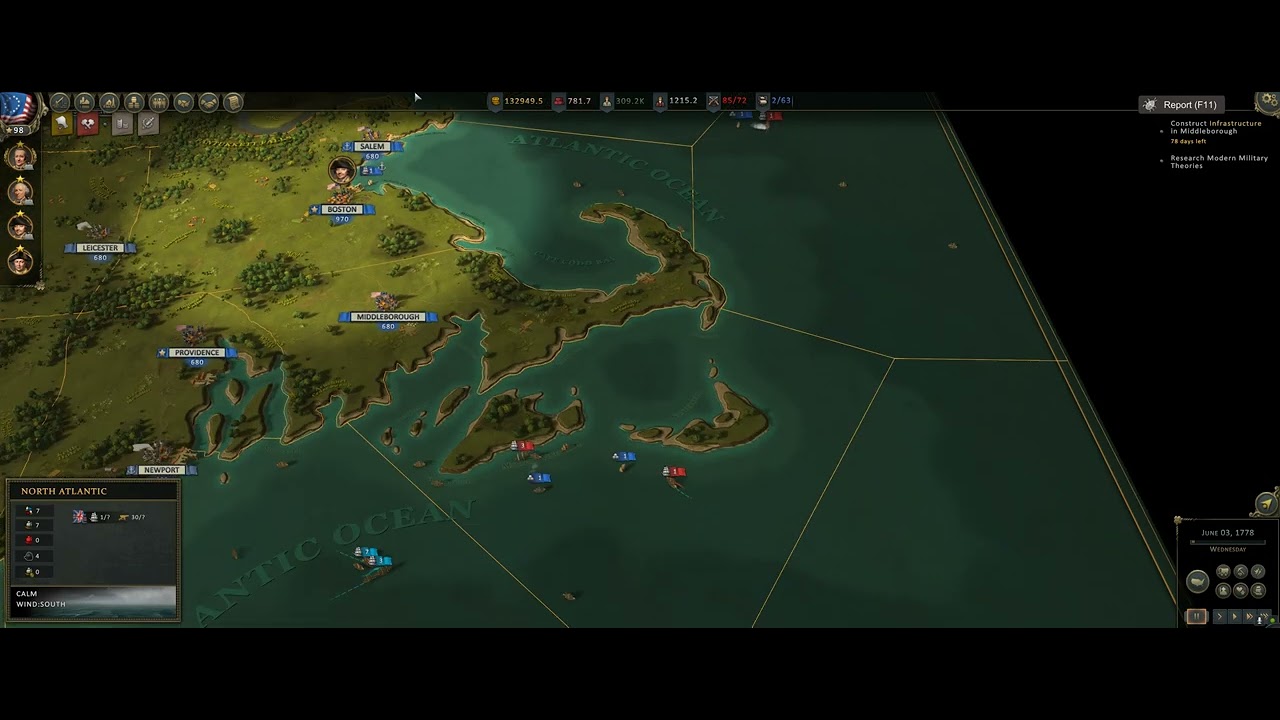 Ultimate General American Revolution. Game Talk and Sea Invasion ...