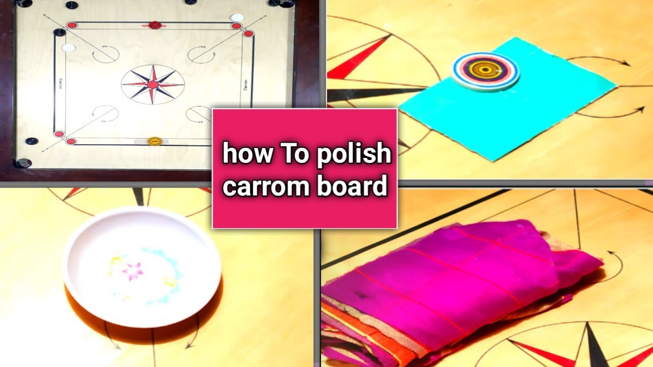 HOW TO MAKE CARROM BOARD COINS SMOOTH | HOW TO POLISH CARROM BOARD ...