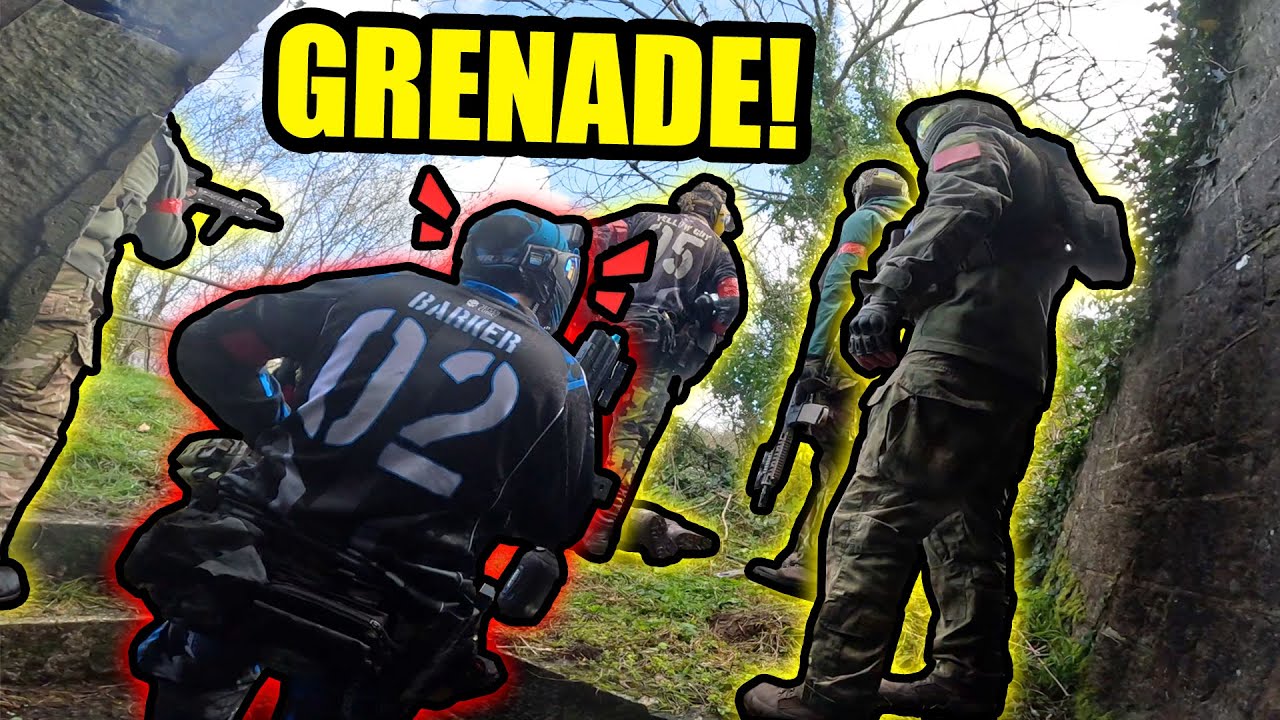 CQB Paintball at Military Fort 💣 - YouTube