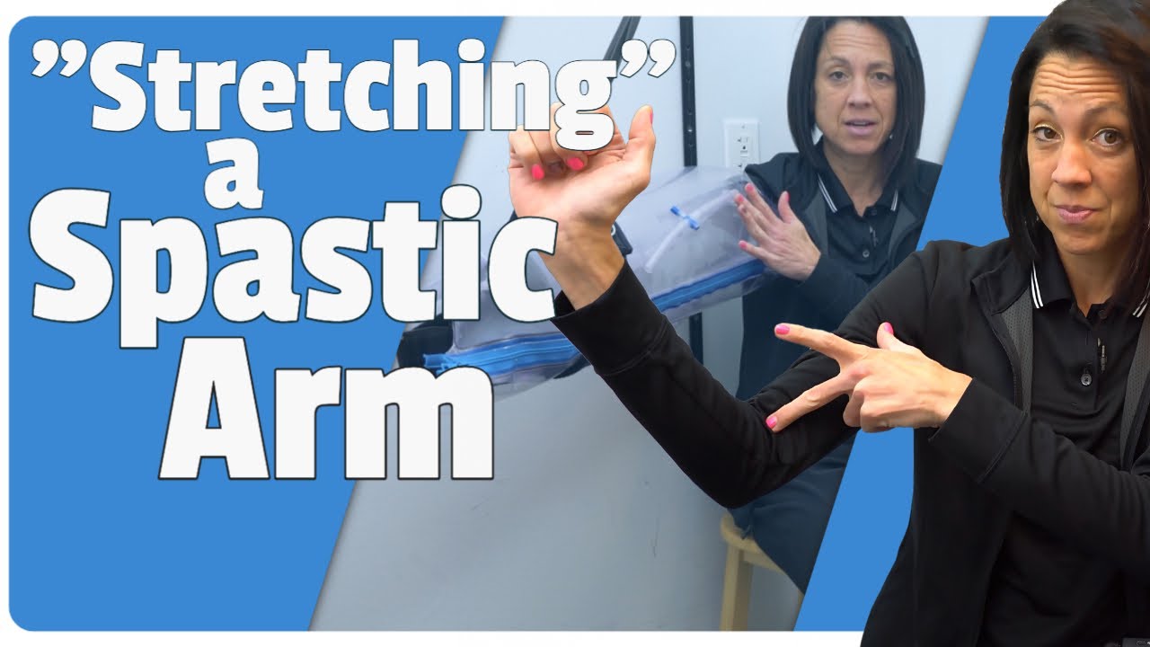 Loosen a spastic arm - YouTube