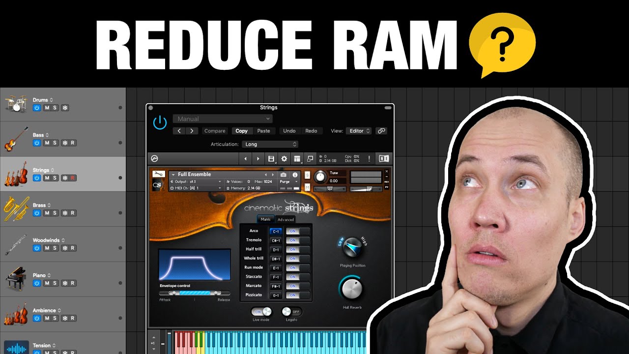 How to Unload Plugins from RAM in Logic Pro - YouTube