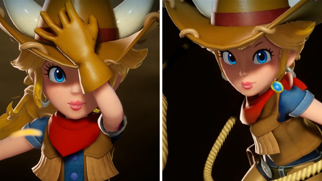 Princess Peach Showtime (Cowgirl Peach) Gameplay - YouTube