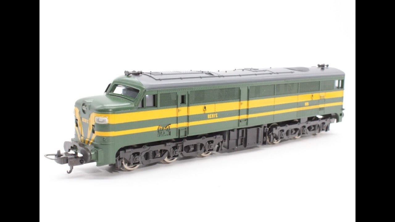 Lima RENFE Class 316 (Alco DL-500) Diesel Locomotive pulling Mixed ...