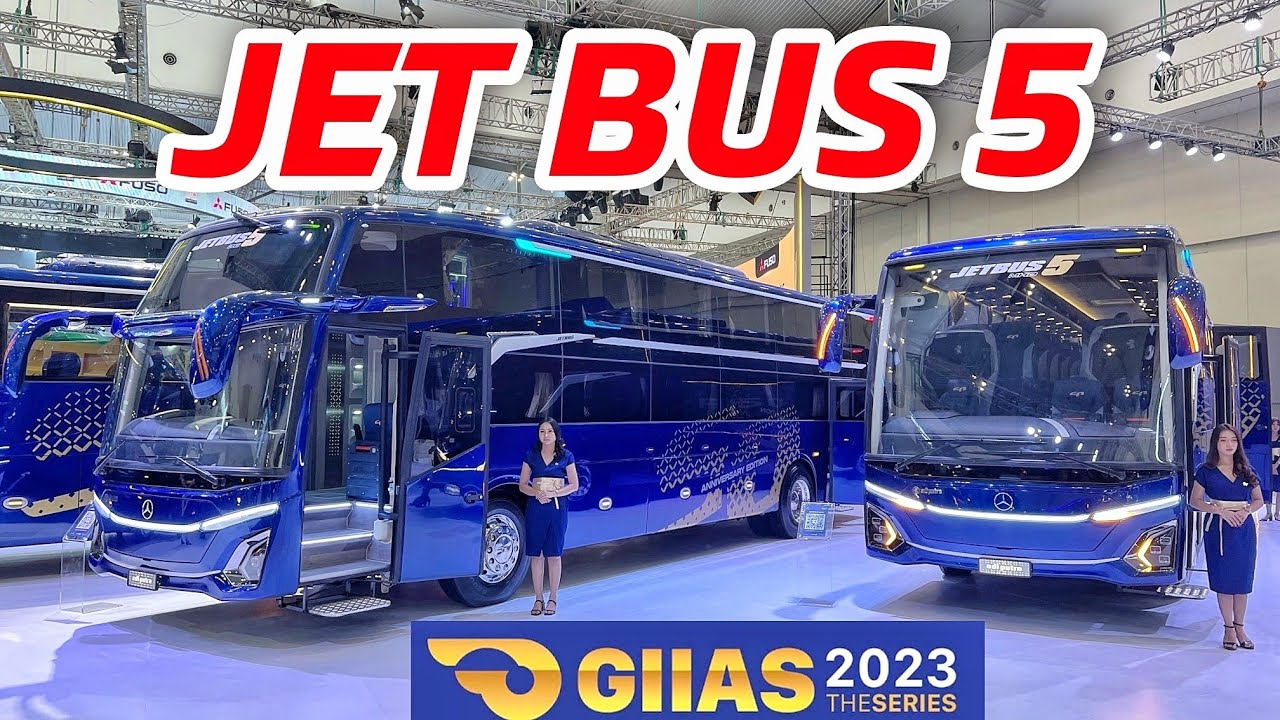 JET BUS 5 ADIPUTRO KEREN BANGET #GIIAS2023 #JETBUS5 - YouTube
