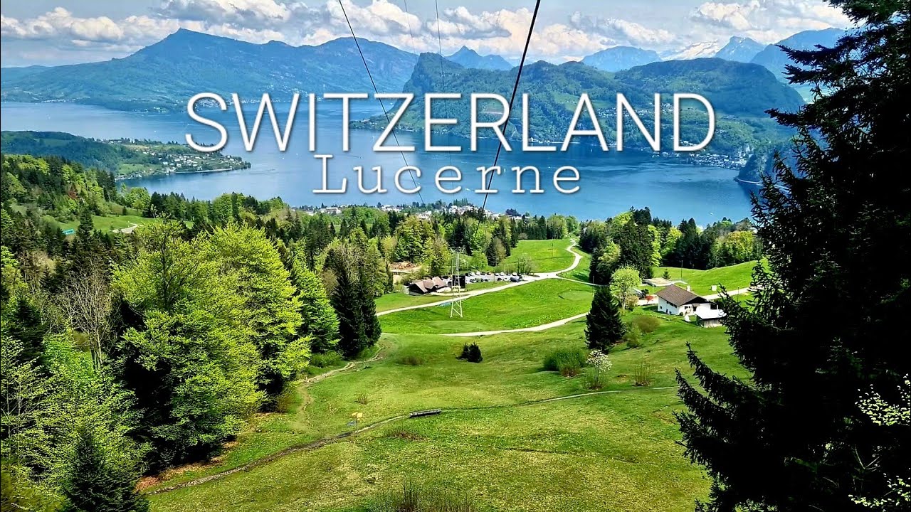 Switzerland's Lake Lucerne Mountain Nature Relaxing Meditation Amazing ...