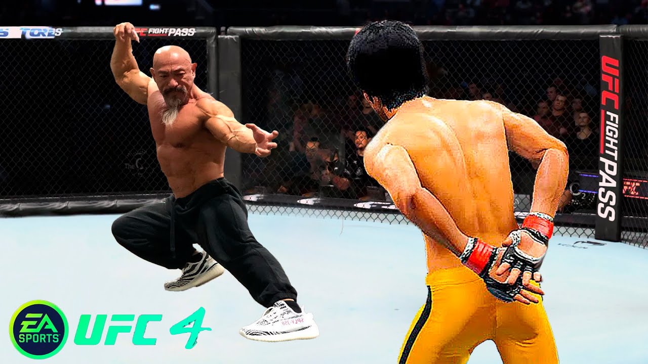 UFC4 Bruce Lee vs Sha Mao EA Sports UFC 4 PS5 - YouTube