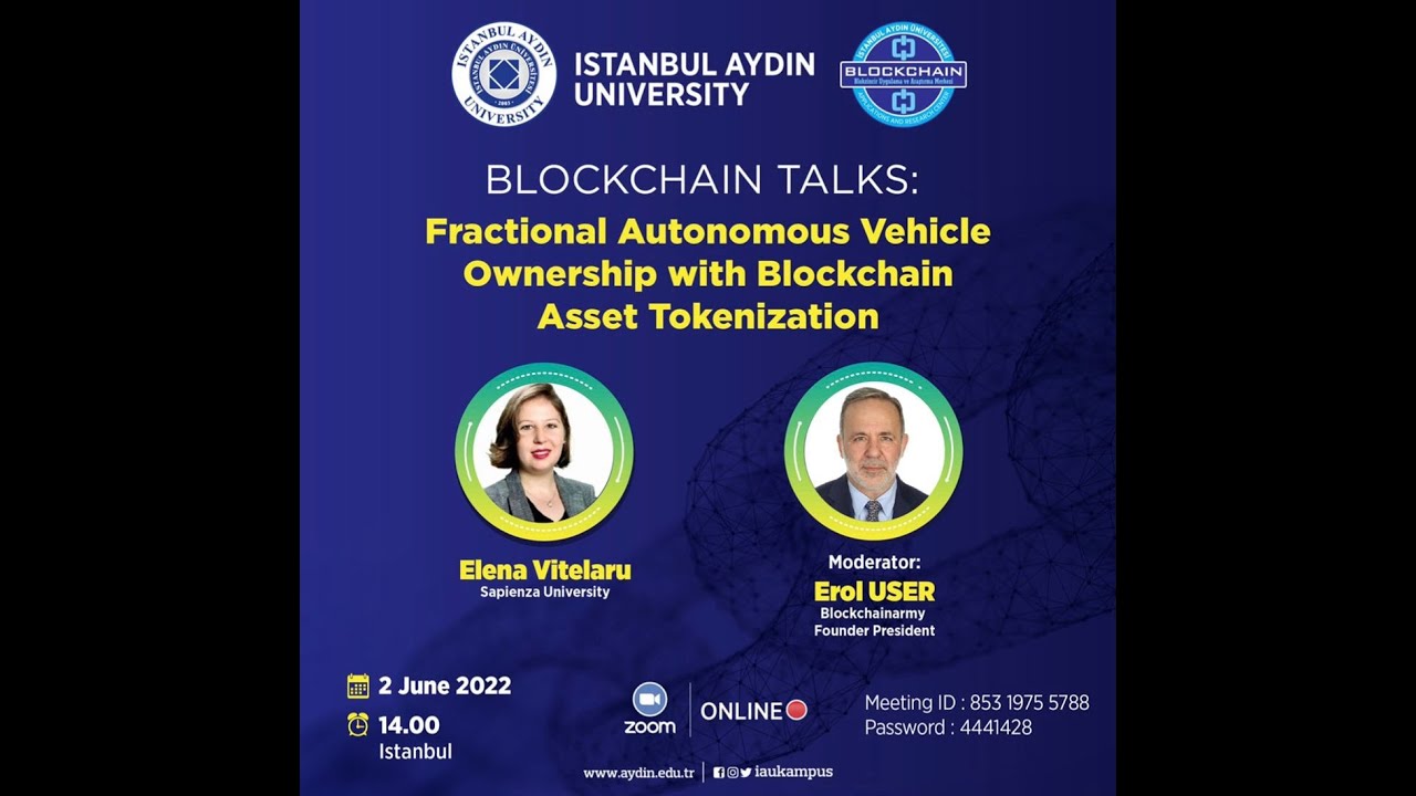Blockchain Talks: Fractional Autonomous Vehicle Ownership with ...