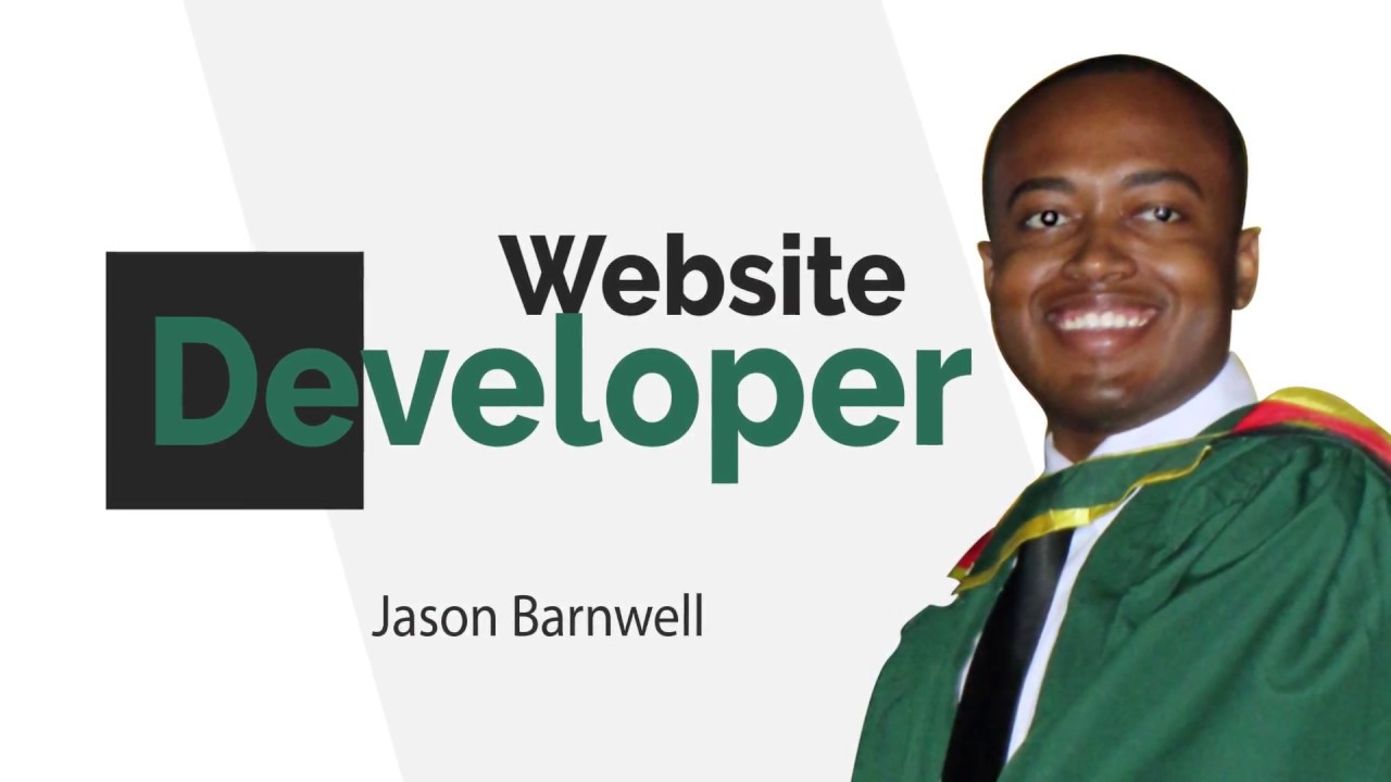 Jason Barnwell - Web Developer - YouTube